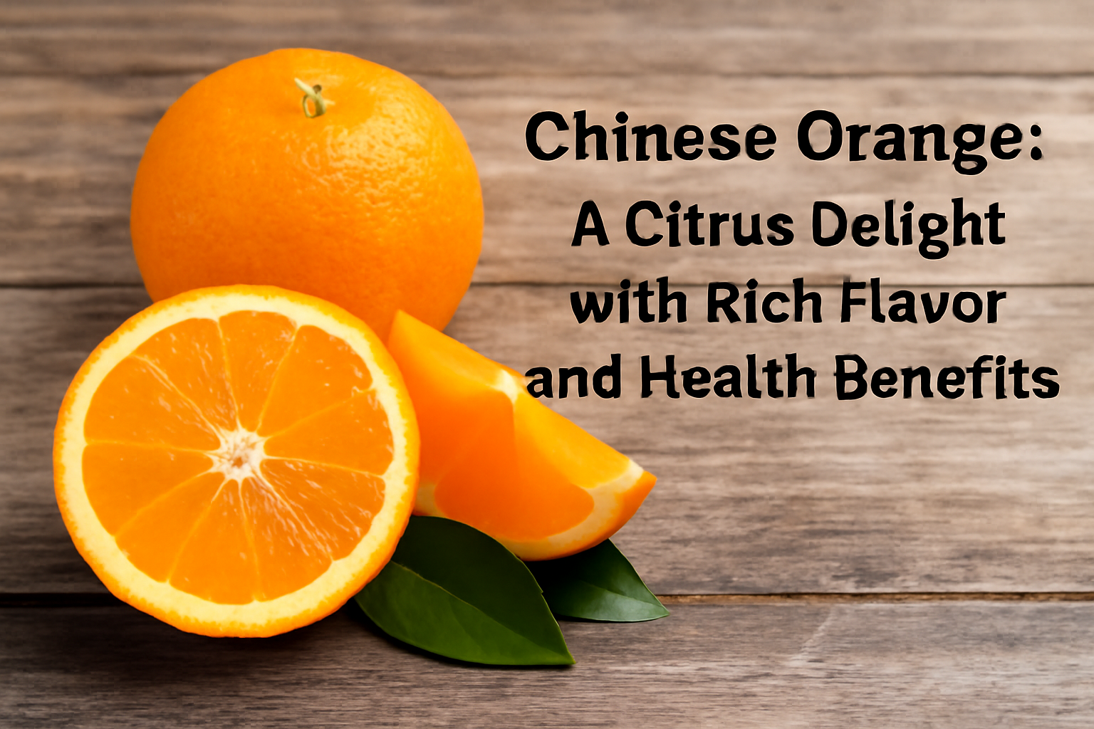 Chinese Orange: A Citrus Delight with Rich Flavor and Health Benefits ...