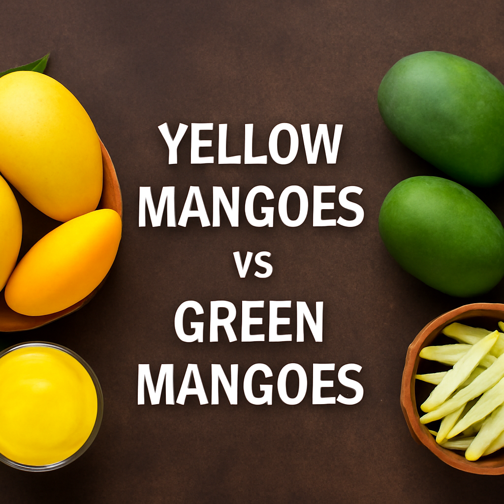 Yellow Mangoes vs Green Mangoes: A Comprehensive Comparison – The Warsi ...